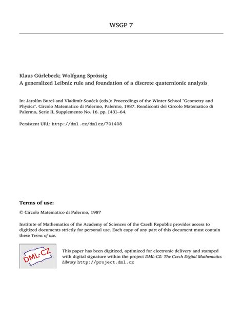 Leibniz Rule Discrete Quaternionic Analysis