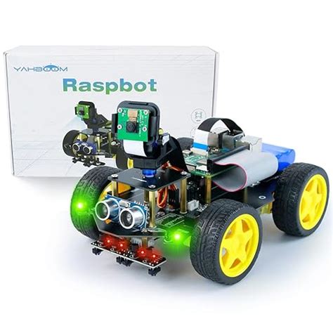 Yahboom 4wd Robot With Raspberry Pi 5 Diy Car Kit With Camera Ultrasonic Sensor Etcpython