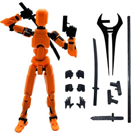 Amazon Qaonie D Printed Inch Multi Jointed Action Figures