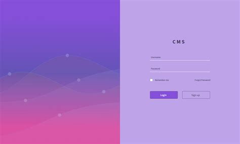 CMS CRM On Behance