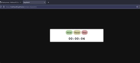Github Matheusfc2simple Stopwatch