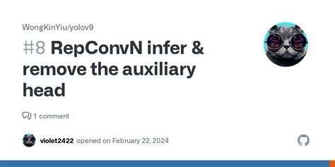 Repconvn Infer Remove The Auxiliary Head Issue Wongkinyiu