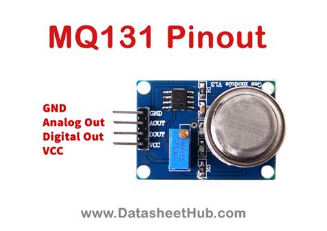 Mq131 Ozone Gas Sensor Module Datasheet Hub