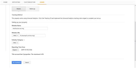 Google Analytics Mobirise Forums