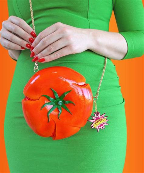 Smashed Tomato Purse