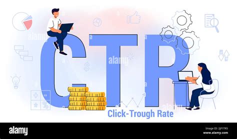 CTR Click Through Rate Acronym Internet Campaign Marketing Strategy