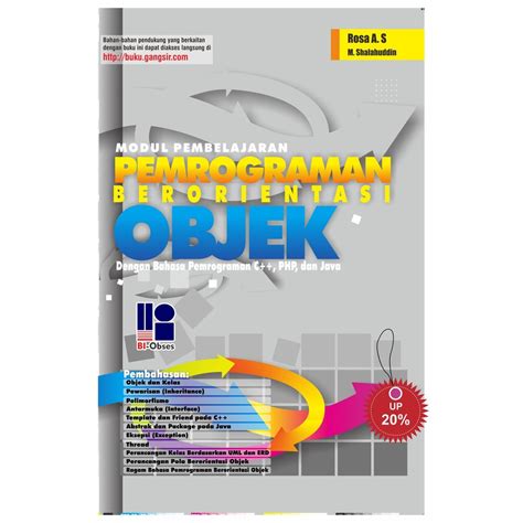 Jual Modul Pembelajaran Pemrograman Berorientasi Objek Shopee Indonesia