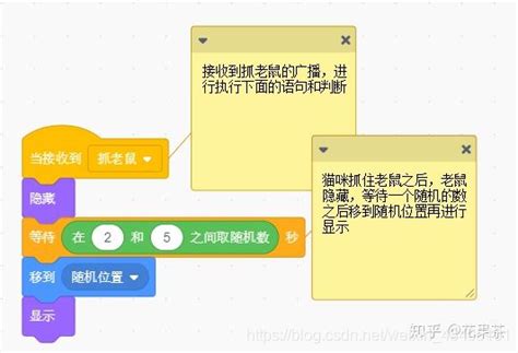Scratch实现猫捉老鼠（下）花果茶的博客 Csdn博客