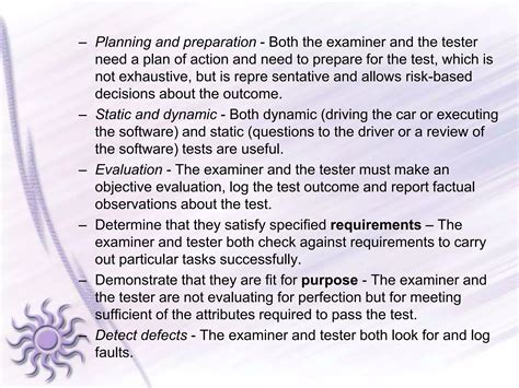 Fundamentals Of Testing Ppt