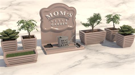 🪴 Moms Litle Garden・ Stl File For 3d Printing・cults