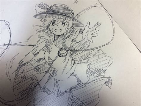 東方「いつのまにかペンが走ってたおのれ無意識 東方 古明地こいし 」た み くskeb募集中の漫画