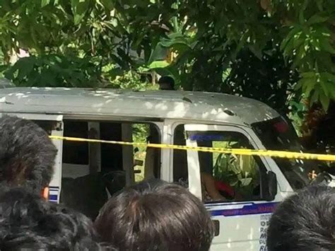 Patay Ang 2 Sakay Ng Mini Van Matapos Mauwi Sa Palitan Ng Putok Ang Chekpoint Operations Ng