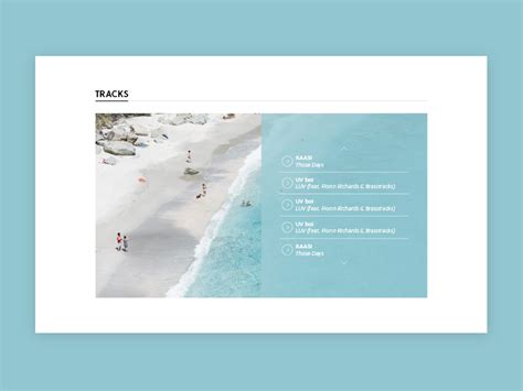 Playlist Block By Diogo Dantas On Dribbble