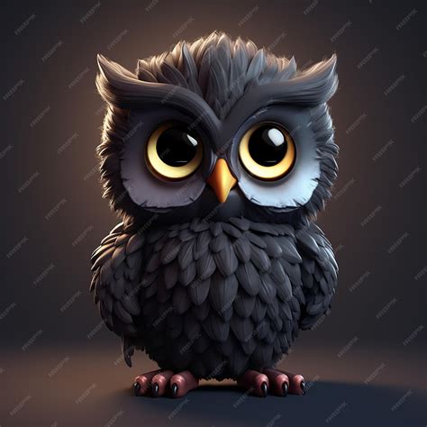 Premium Photo Cute And Chibi Owl