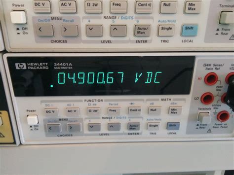 HP B Synthesized Function Generator Adjustments