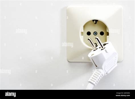 Socket And Plug Connector Stock Photo Alamy