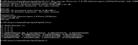 Visual Studios 2013 C Linker Error With OpenCV 3 0 Libs Stack