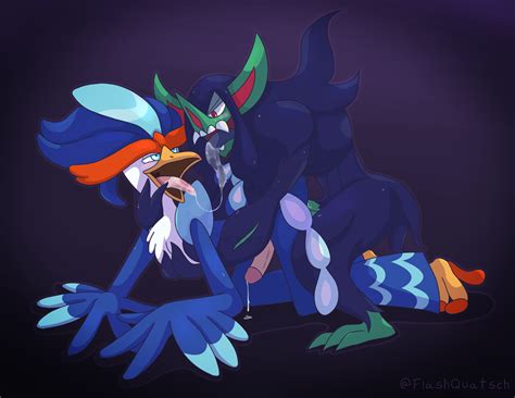 Rule 34 Avian Arms Avian Feet Beak Black Body Black Fur Blue Body
