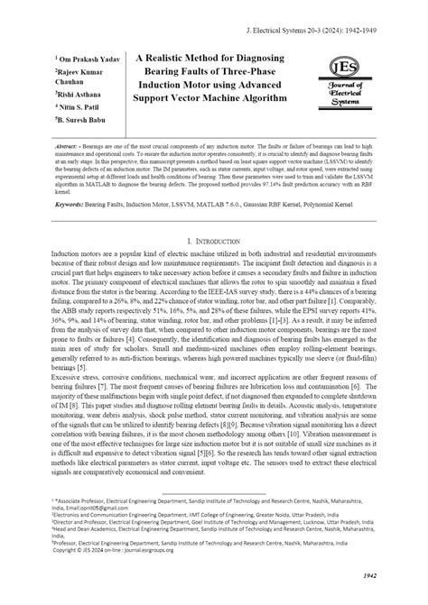 I Am Happy To Share That I Have Published An Article Entitled A Realistic Method For Diagnosing