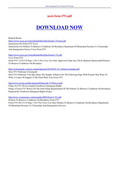 19 Sample I 751 Affidavit Free To Edit Download And Print Cocodoc