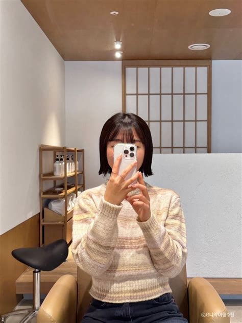 차홍룸 마곡점 마곡미용실 단발 태슬펌 태슬컷 매직 후기 유윤희 디자이너 ♥ 네이버 블로그