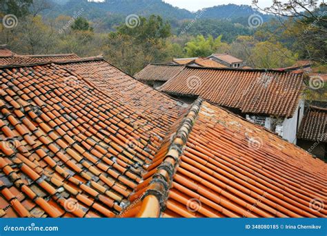 Architectural Rooftops In Playa Las Americas In Teneriffe Featuring Tiled Mosaic Domes And