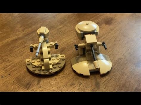 Lego Star Wars New Old AAT Polybag Sets Compared Reviewed YouTube