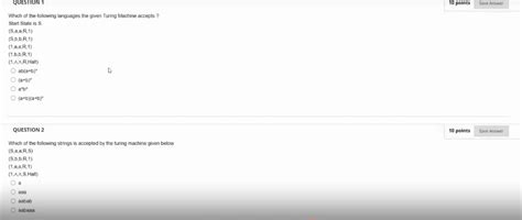 Solved QUESTION 1 10 Points Save Answer Which Of The Chegg Com