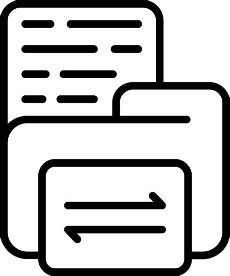 Transfer Line Icon 48944100 Vector Art At Vecteezy