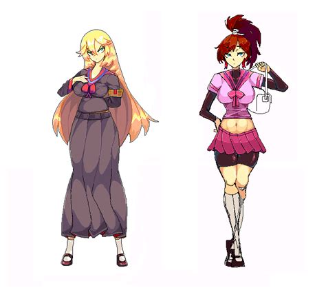 Two Characters From My Upcoming Eroge Rvisualnovels