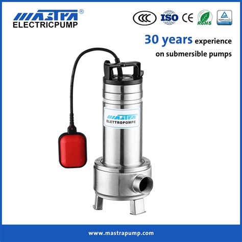 Mastra 550W 220V Full Stainless Steel Sewage Water Pump Submersible