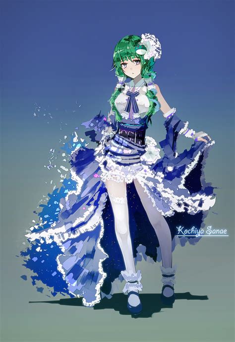 Kochiya Sanae Kochiya Sanae Sanae Kochiya Touhou Project