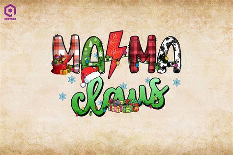 Mama Claus Png Graphic By Quoteer · Creative Fabrica