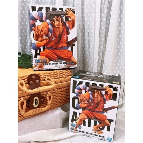 Original Gold Stickertoei Banpresto One Piece King Of Artist The