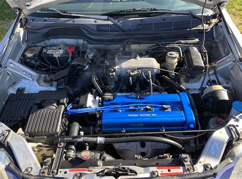 Added Some Color To My Rd1 S Engine Bay R Crv