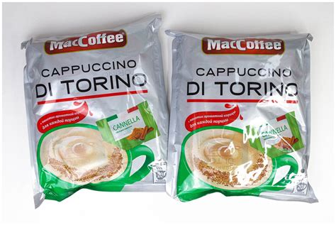 Растворимый кофе MacCoffee Cappuccino di Torino с корицей, в пакетиках ...