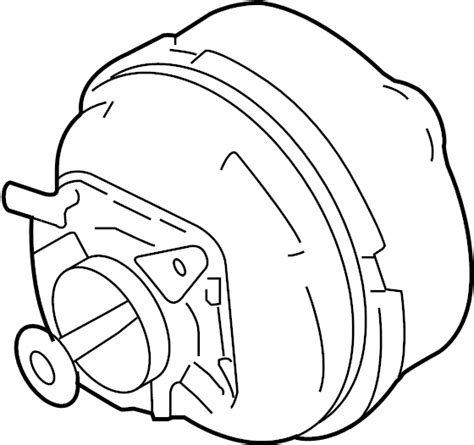 Cadillac DTS Power Brake Booster DTS W O Heavy Duty 19432801