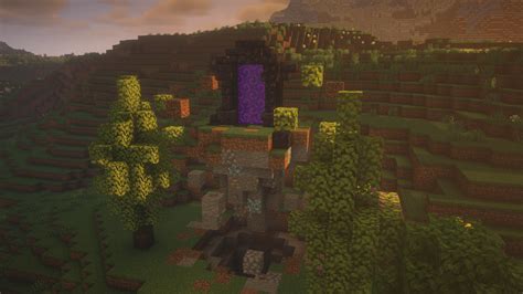 Floating Nether Portal R Minecraftbuilds