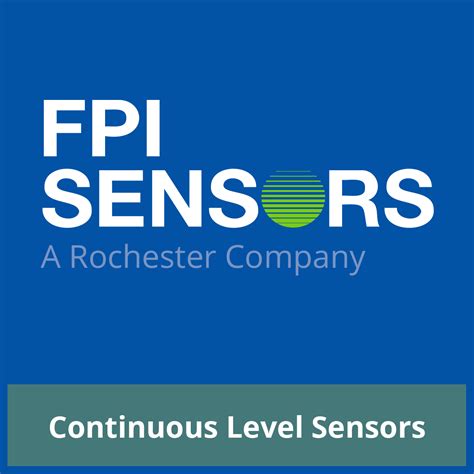 FPI Sensors Continuous Level Sensors Rochester Gauges