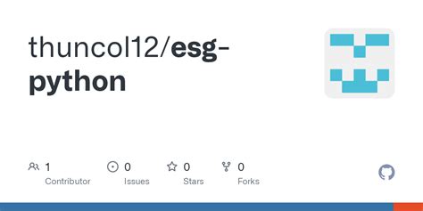 Github Thuncol12esg Python