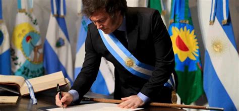 Javier Milei Firmó El Acta Del Pacto De Mayo El Oriental De Monagas