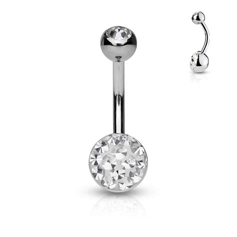 Kryształy Swarovski Kolczyk do Pępka P39 sklep internetowy Piercing4u pl