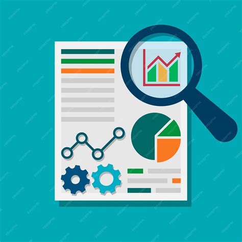 Premium Vector Data Analysis Design Concept Isolated On White