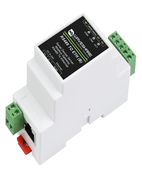 Waveshare Rs232 A Rj45 Módulo Tcp Ip A Convertidores En Serie