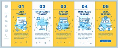 premium vector journey organization onboarding mobile web pages