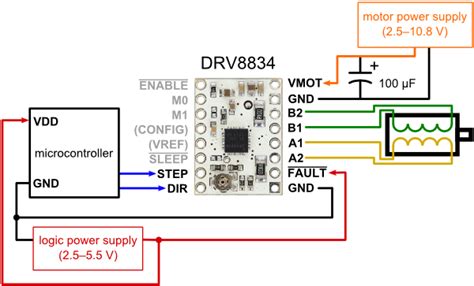 Pololu 2134 Drv8834 Low Voltage Stepper Motor Driver Carrier Sklep