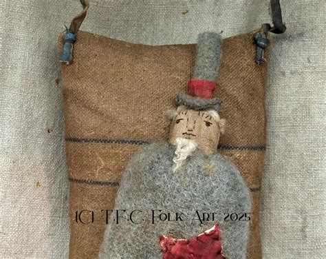 Primitive Uncle Sam Pillow Hanging Etsy