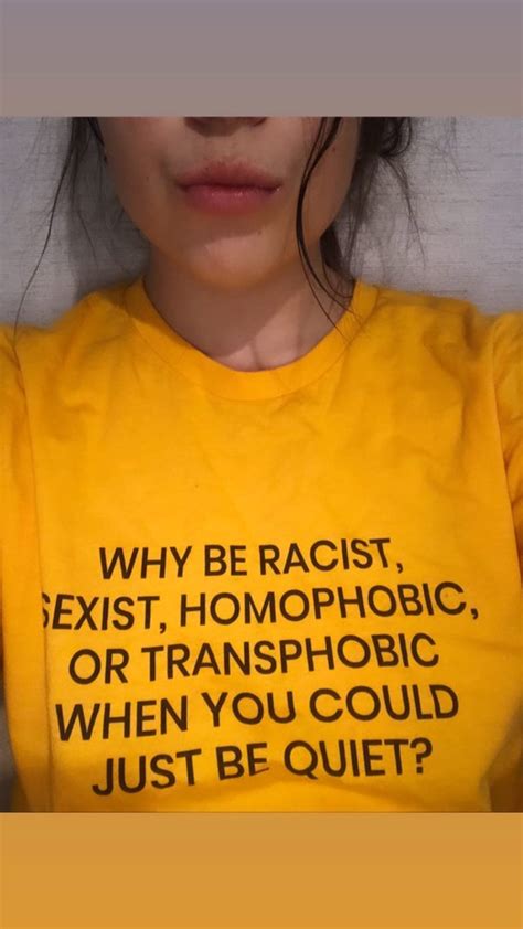Why Be Racist Sexist Homophobic Transphobic When You Could Etsy