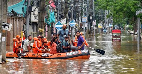 Assam Floods 5 Dead In Landslides Over 10000 Affected By Heavy Rain