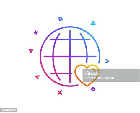 國際愛情線圖示心臟符號向量向量圖形及更多動作圖片 動作 圓形 圖示 Istock